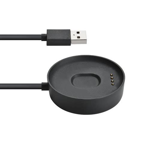 Ticwatch S2 E2 스마트 워치 충전기 흡착 충전기 케이블을위한 Ticwatch C2 자기 충전기 크래들 도킹을위한 새로운 고속 충전기 스마트 액세사리