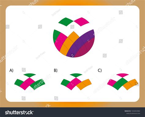 Complete Shape Not Given Iq Test Stock Vector Royalty Free 1559453984 Shutterstock