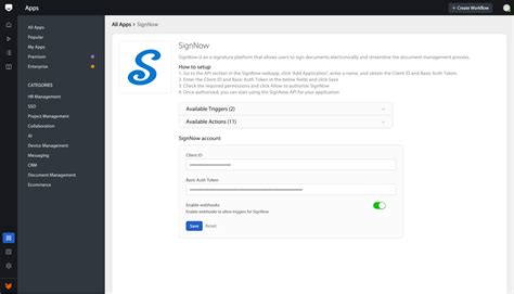 integrating signnow with happyfox workflows happyfox support