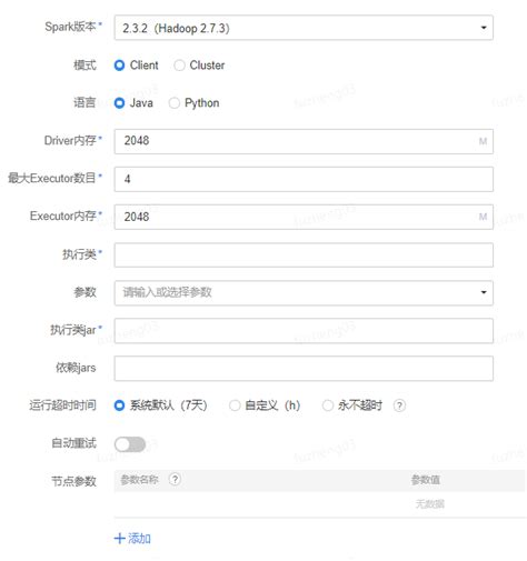节点类型介绍 Spark 离线开发 自助分析 平台基础用户手册 v
