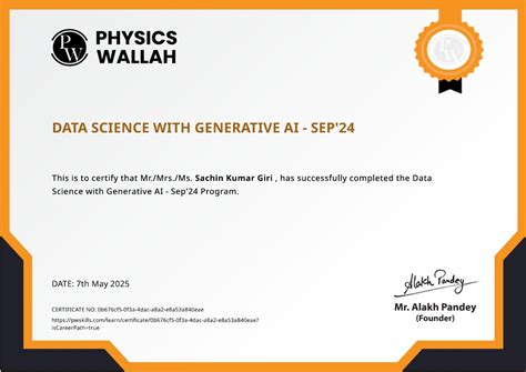 Pwskills Datascience Careertransition Python Sql Machinelearning Sachin Kumar Giri 15