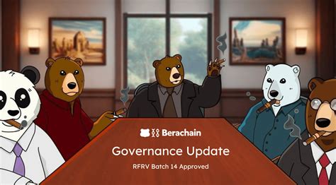 Berachain Governance Update Rfrv Batch 14 Approved Berachain Blogs