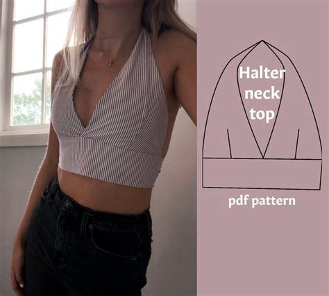 Halter Neck Top Pattern