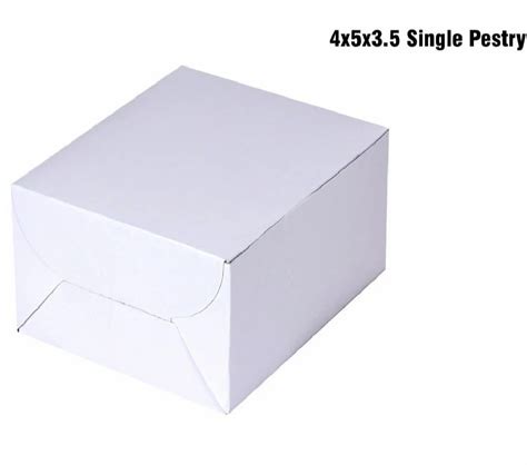 250 Gram Plain Single Pastry Box For Cake Packaging At Rs 350piece