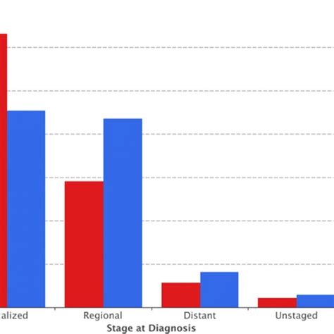 Breast Cancer Stage Distribution By Sex Generated From Seer Incidence