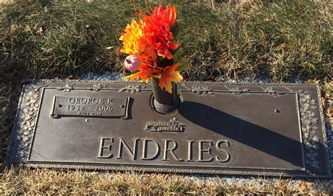 George Robert Endries 1932 2006 Find A Grave Memorial
