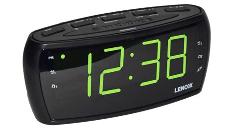 Lenoxx Digital Alarm Clock With Radio Harvey Norman