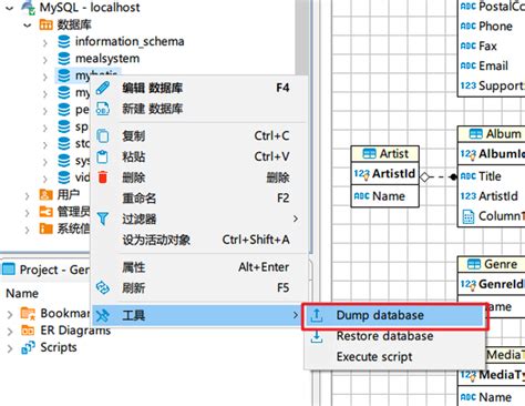 dbeaver，关系型数据库管理器，支持生成er图，支持导出 沸点 掘金
