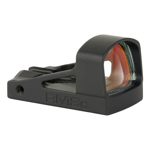 Shield Sights Rmsc Glass Edition Red Dot 1x Black Red Dots Sights