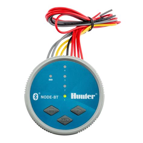 Nodebt400 Hunter 4 Station Bluetooth Node Battery Operated Controller Bidgee Pumps And Irrigation