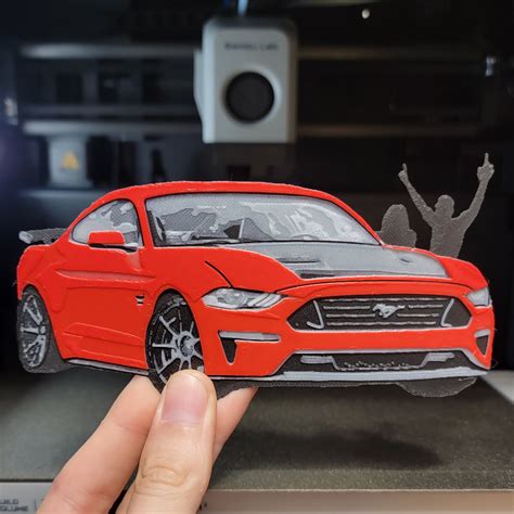 Stl File Crowd Killer Mustang 🐎 3mf・design To Download And 3d Print・cults