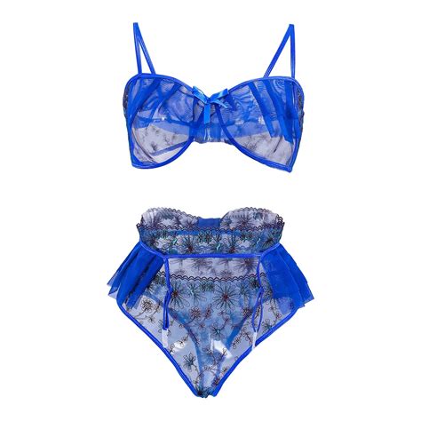 Wreesh Womens Lingerie Sets Cool Girl Lingerie Lace Sedin Seductive Sling Splitting Lingerie