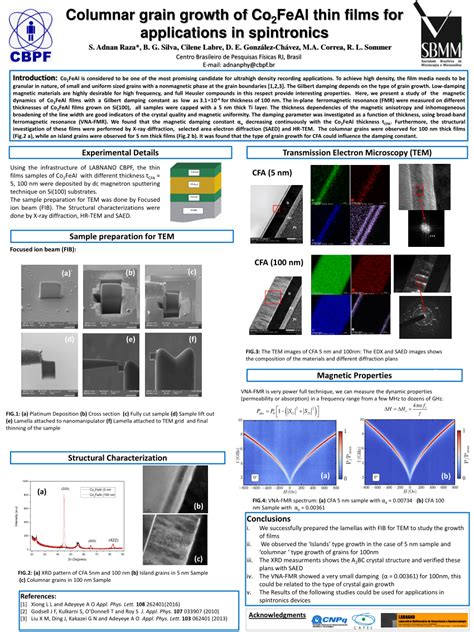 Pdf Columnar Grain Growth Of Co 2 Feal Thin Films For Applications In