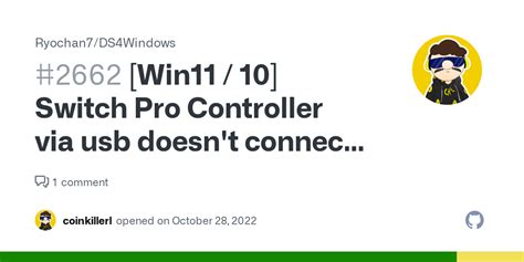 Win Switch Pro Controller Via Usb Doesn T Connect Properly After A Full Shutdown Reboot