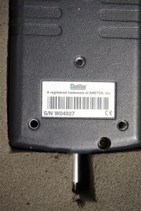 2 Ametek Chatillon Dfxii 10lbf 50n Digital Force Gauges