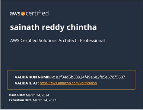 Sainath Reddy Chintha On Linkedin Succesfully Completed 😀