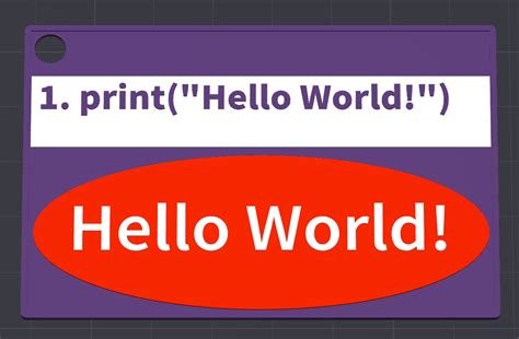 Hello World Python By Studyfam Makerworld