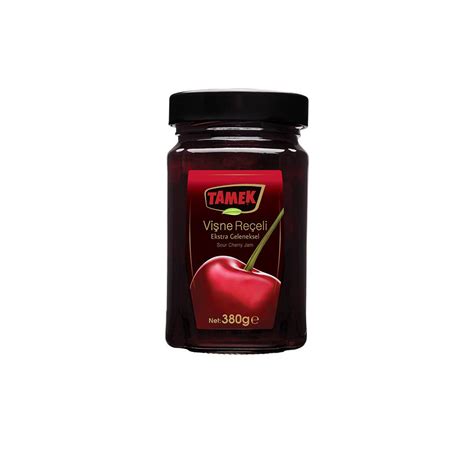 Sour Cherry Jam Tamek 380 G مربا آلبالو تمک Akhavan Food Inc