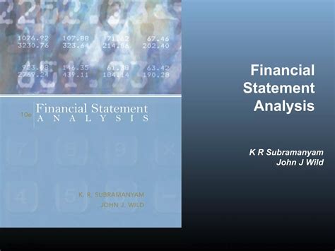 Financial Statement Analysis Ppt