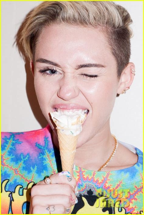 Miley Cyrus Bares Breast For Racy Terry Richardson Photo Shoot Photo