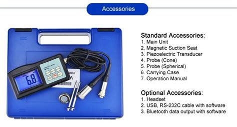 Good Price Vm6360 Digital Vibration Tester Meter With Lcd Support Rs232 Bluetooth Output