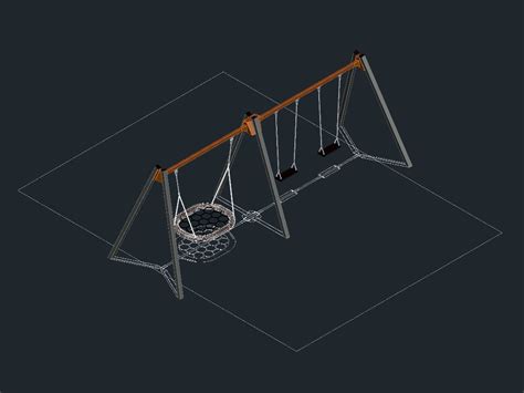 Juegos De Plaza Hamacas En Autocad Descargar Cad Gratis 7 57 Mb