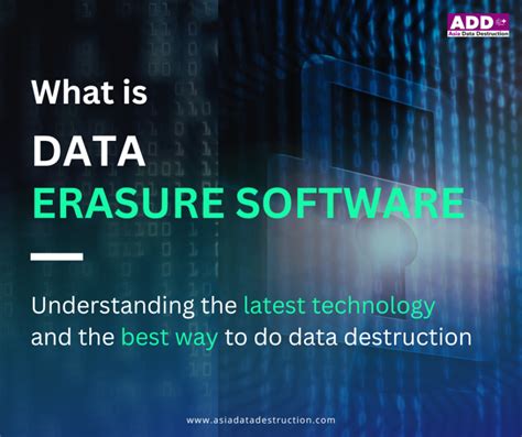 What Is Software Erasure A Complete Guide For Data Wiping Asia Data Destruction