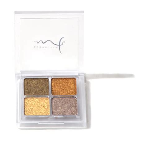 4 Glam Look Eyeshadow Palette Gold Digger Marifer Cosmetics Schatzi