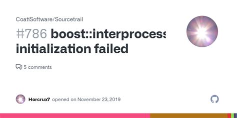 boost interprocess intermodule singleton initialization failed
