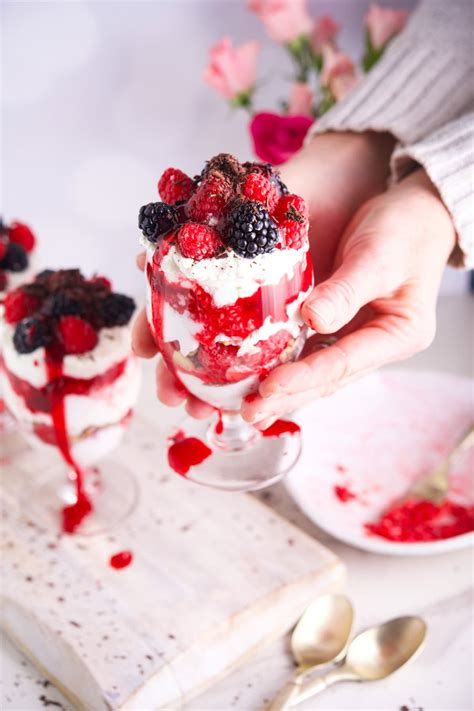 Raspberry Parfait The Tastes Of Life Holistic Cooking And Living