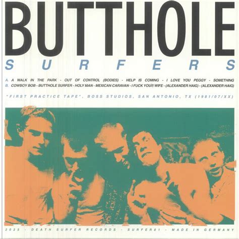 Butthole Surfers First Practice Tape Vinyl At Juno Records