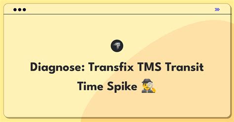 Transfix Tms Transit Time Increase Root Cause Analysis Nextsprints