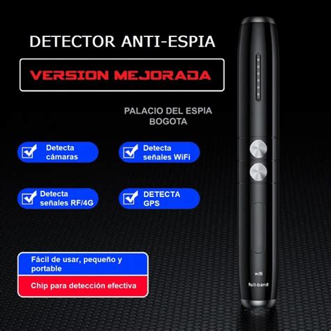 Detector Rf 4g Cámaras Micrófonos Gps Wifi La Tienda Del Espía
