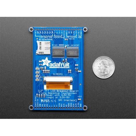 Buy Adafruit 1743 3 2 Inch TFT LCD With Touchscreen Breakout Board With MicroSD Socket ILI9341