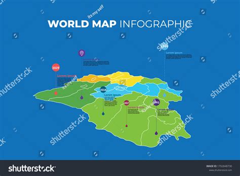 West Java Isometric Map Indonesia Stock Vector Royalty Free 1792848730 Shutterstock