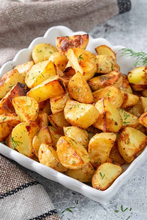 Crispy Ranch Roasted Potatoes 3 Ingredient Recipe Contained Cuisine