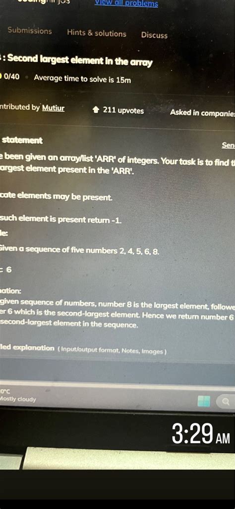 Kashish Gupta On Linkedin Problemsolving Codingjourney Dailychallenges Continuouslearning