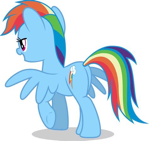 Rainbow Dash Running