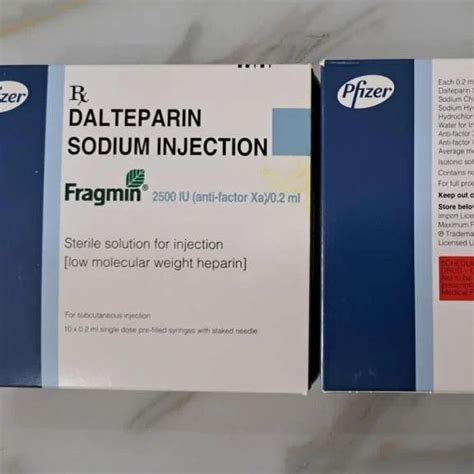 Dalteparin Sodium Injection At Best Price In Saharanpur By Makson Medicine Traders Id