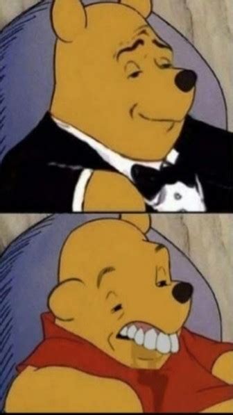 Создать мем винни пух аристократ мем мемы мем с винни пухом в смокинге Картинки Meme