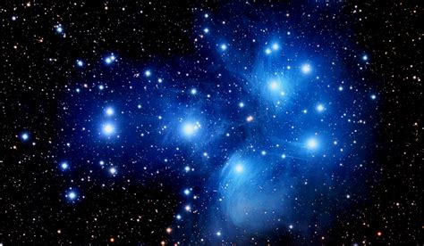 Nov 26 2023 The Pleiades Cluster By Qatars Moon