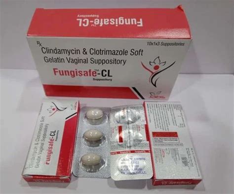 Clindamycin And Clotrimazole Soft Gelatin Vaginal Suppository Strength