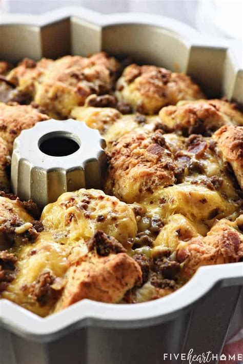 Bacon Cheeseburger Monkey Bread Monkey Bread Recipes Monkey Bread