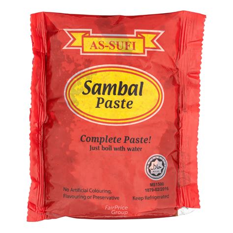 As Sufi Paste Sambal Mix Ntuc Fairprice
