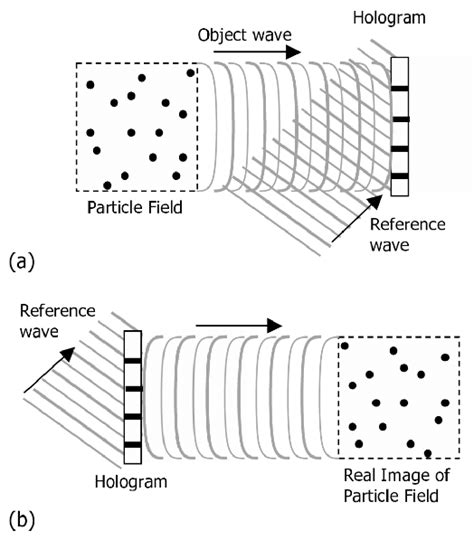 Schematic Of A Holographic Recording And B Holographic Reconstruction Download Scientific