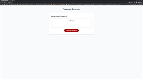 Github Jermeewinnpassword Generator Password Generator Using Vanilla Javascript