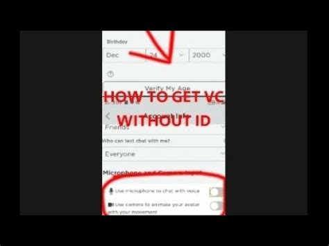HOW TO GET VC WITHOUT ID EDUCATIONAL PURPOSES ONLY YouTube