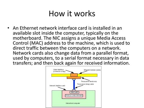 PPT Network Interface Card PowerPoint Presentation Free Download ID