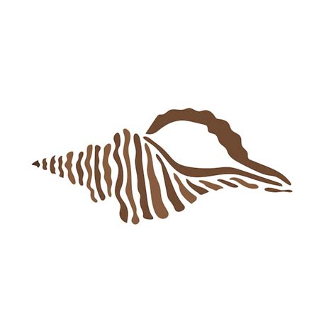 Premium Vector Seashell Vector Illustration Premium Vector Seashell Vector Illustration