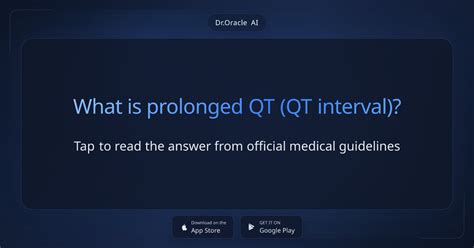 What Is Prolonged Qt Qt Interval